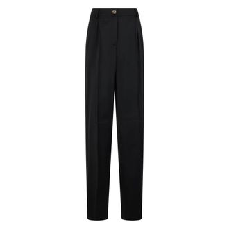 Moschino Elegante Hose - - Trousers - Damen - Schwarzk - 2XL