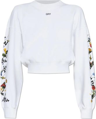 Off-white Damen, Sweatshirts & Hoodies, Weiß, MGröße