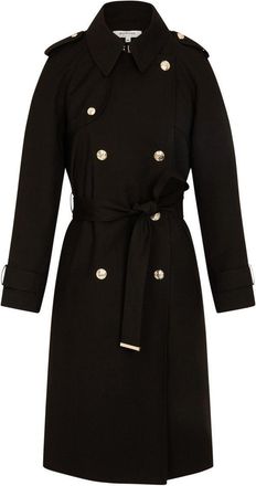 Morgan Damen 242-gtrench1 Trenchcoat, Schwarz, 40