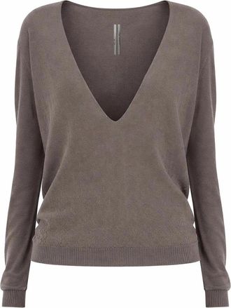 Rick Owens Rundhalspullover - Schwarz