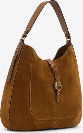 Isabel Marant Sac Altay Hobo En Cuir Velours - - Cognac - - Isabel Marant