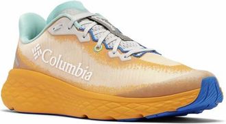 Columbia Mens Konos Featherweight Running Shoe, Mango/Stormy Blue, 10 Wide