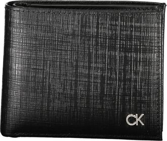 Calvin Klein Homme, Accessoires, Noir, Taille: ONE Size Portefeuille &agrave; deux compartiments