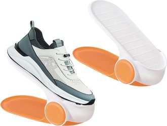 Generico Schuhschlitze, verstellbar, rutschfest, doppellagig, platzsparend, f&uuml;r Schuhschrank, f&uuml;r Stiefel, Absatzschuhe, im Schrank, Ankleidezimmer, Schlafzimm