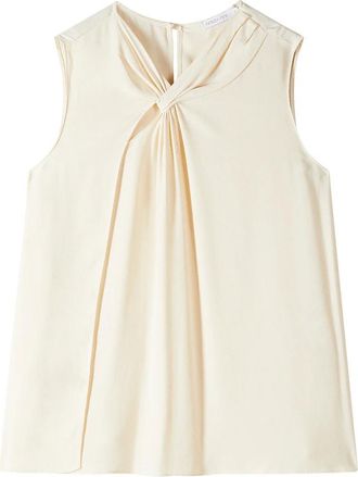 Patrizia Pepe Femme, Tops, Blanc, Taille: 38 FR Top sottogiacca