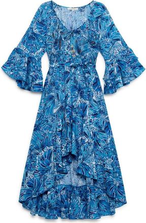 Maliparmi Maliparmi, Femme, Robes, Bleu, Taille: 40 FR Robe Sweet Butterfly