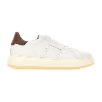 Woolrich Homme, Chaussures, Blanc, Taille: 45 EU Arrow Baskets