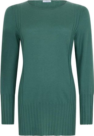 Malo long-sleeve sweater - Gr&uuml;n