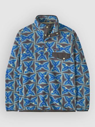 Patagonia LW Synch Snap-T Half-Zip Fleece Pullover forge grey