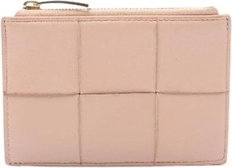 Bottega Veneta Pre-owned Cuir petite-maroquinerie - Femme - Pre-owned - Rose - Taille: ONE Size