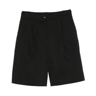 Pinko Pinko, Femme, Shorts, Noir, Taille: 36 FR Bryana Bermuda Shorts
