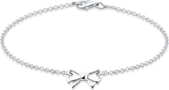 Elli Armband Damen Schleife Bow Romantik Verspielt Basic in 925 Sterling Silber