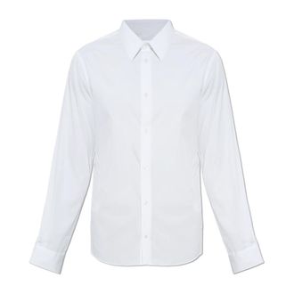 Ami Baumwollhemd mit besticktem Logo - - Shirts - Herren - Wei&szlig; - 2XL