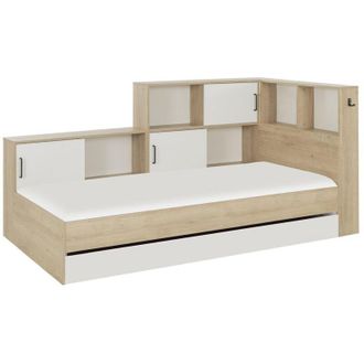 Calicosy Bett mit Mehrfachlagerung Erwan 90x200 - Franz&ouml;sische Herstellung