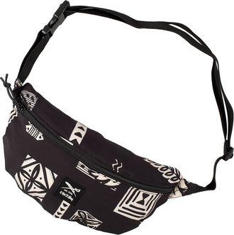 Iriedaily Streetz Hip Bag, recyceltes Material, Black White