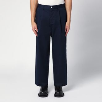 New Amsterdam Surf Association Navy blue cotton blend trousers