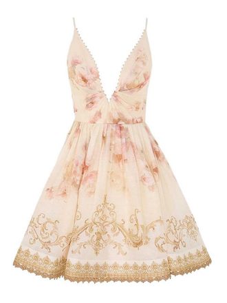 Zimmermann Robe Courte - Couleur Chair