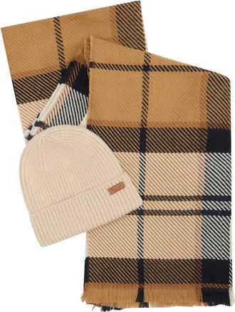 Barbour Tücher & Schals - Scarfs Hessian Navy - Gr. unisize - in Braun - für Damen