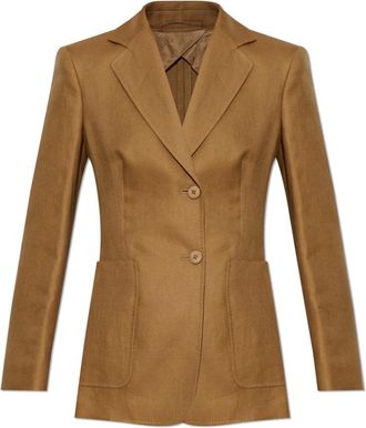 Max Mara Femme, Vestes, Beige, Taille: 38 FR Volonta Blazer