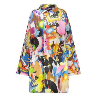 Missoni Blumenmuster Trenchcoat - - Dresses - Damen - Mehrfarbig - XS
