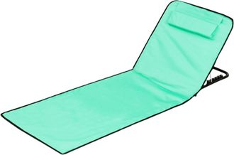 Generico Strandstuhl, Strandliege, Sonnenpräsident, zusammenklappbar, für den Außenbereich, Sun Loungerss Outdoor, tragbarer Teppich zum Sonnenbaden, mit Kopfs