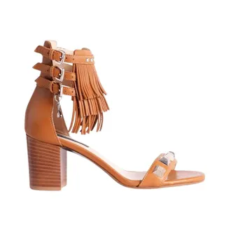 Patrizia Pepe Sandales &agrave; talons hauts - Femme - Chaussures - Brun - Taille: 36 EU