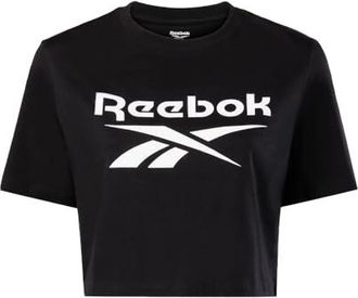Reebok Id Big Logo T-Shirt, Black, XL Femme