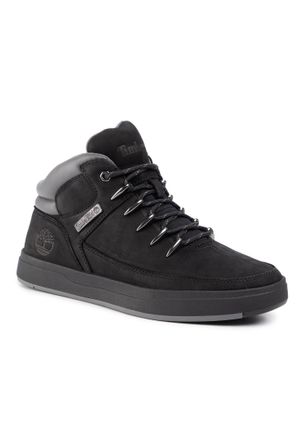 Timberland Herren Sneaker Davis Square Mid Hiker Black Nubuck (schwarz), Größe:47.5