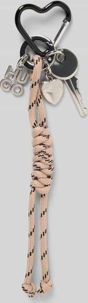 HUGO BOSS Schl&uuml;sselanh&auml;nger mit Wickeloptik Kurdel Modell NEEKO_CHARM