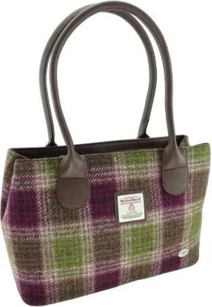 Glen Appin Harris Tweed Sac &agrave; main classique - LB1003 - Cassley, 25cm x 38cm x 11cm