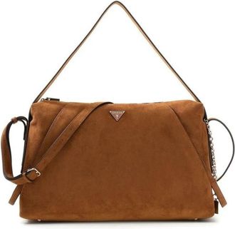 Guess Devon Gro&szlig;e Schultertasche - - Bags - Damen - Braun - ONE SIZE