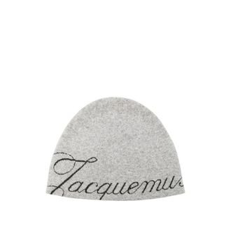 Jacquemus Atelier Beanie - - Accessories - Herren - Grau - ONE SIZE