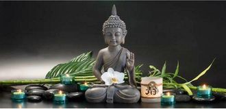 Eurographics Eurographics Ease & Comfort 55x115 LED, Leinwand, schwarz, 115 x 55 x 4 cm