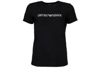 Emporio Armani T-Shirt Damen T-Shirt 1er Pack Baumwolle EVERYDAY COTTON (Packung, 1er Pack)