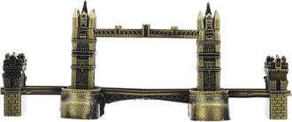 Cabilock Modell Der Themsebrücke Brückenmodell Aus Legierung Londoner Wahrzeichen-Figur Statue Der Zwillingstürme Weltberühmtes Architekturmodell Reisen Jahrga