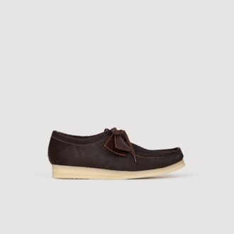 Sandro Derbys Wallabee mit Ponyfell-Optik