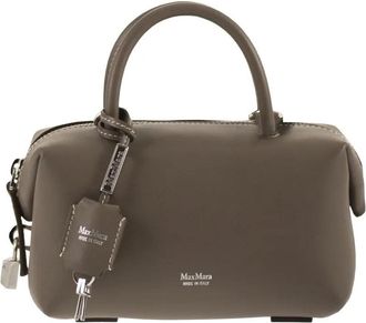 Max Mara Hobo Bags - Holdalls - Small Natural Leather Satchel - Gr. unisize - in Grau - f&uuml;r Damen