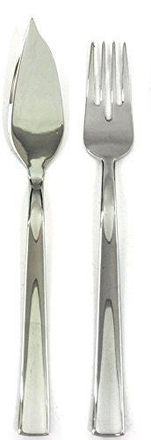 Mepra Mepra Levantina Servierset Fisch, 24 Stück, Silber