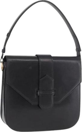 Saint Laurent Sac bandouli&egrave;re vintage Pre-owned - Femme - Pre-owned - Noir - Taille: ONE Size