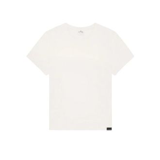 Courr&egrave;ges Tee Shirt H&eacute;ritage - - Tops - Damen - Wei&szlig; - M