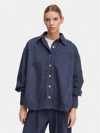HUGO BOSS Jeanshemd 50552520 Grau Oversize