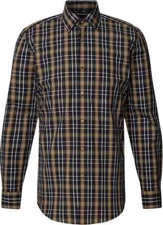 HUGO BOSS Homme, Chemises, Brun, Taille: 2XS Hank Shirt