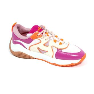 Hogan Fuchsia/Orange Modische Sneaker mit Memory Foam - - Shoes - Damen - Mehrfarbig - 36 1/2 EU