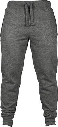 Generic Pantalon de jogging baggy pour homme - Pantalon de loisirs - Pantalon long d&eacute;t&eacute; uni avec poches et cordon de serrage - Pantalon long confortable - Pan