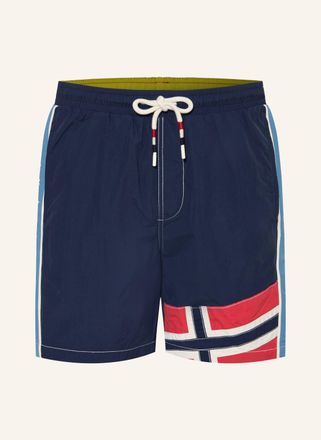 Napapijri Badeshorts V-Reflect blau