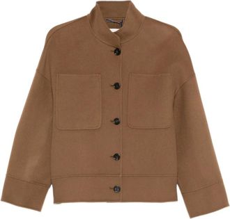 Max Mara Femme, Vestes, Brun, Taille: 40 FR Renna Jacket