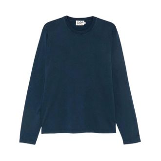 MC2 Saint Barth Miles RAW Long Sleeve Top - Homme - Tops - Bleu - Taille: XL