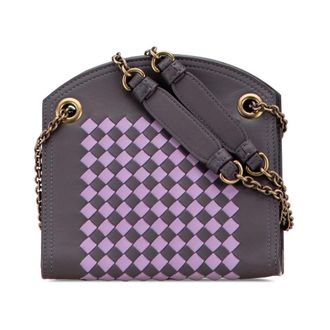 Bottega Veneta Pre-owned Chain Leather Bag - - Pre-owned - Damen - Grau - ONE SIZE
