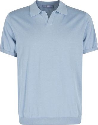 People of Shibuya Homme, Tops, Bleu, Taille: 2XL Maglia Polo Skipper