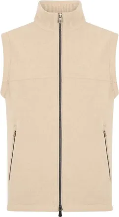 Fedeli Gilet sans manches - Homme - Vestes - Beige - Taille: M